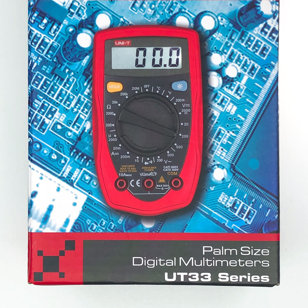 Uni-T Palm Size Digital Multimeter UT33A – ASK Electronic Online